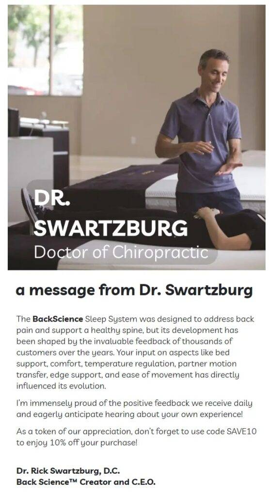 Back Science Series 2 Mattress Review • Sleep Examiner